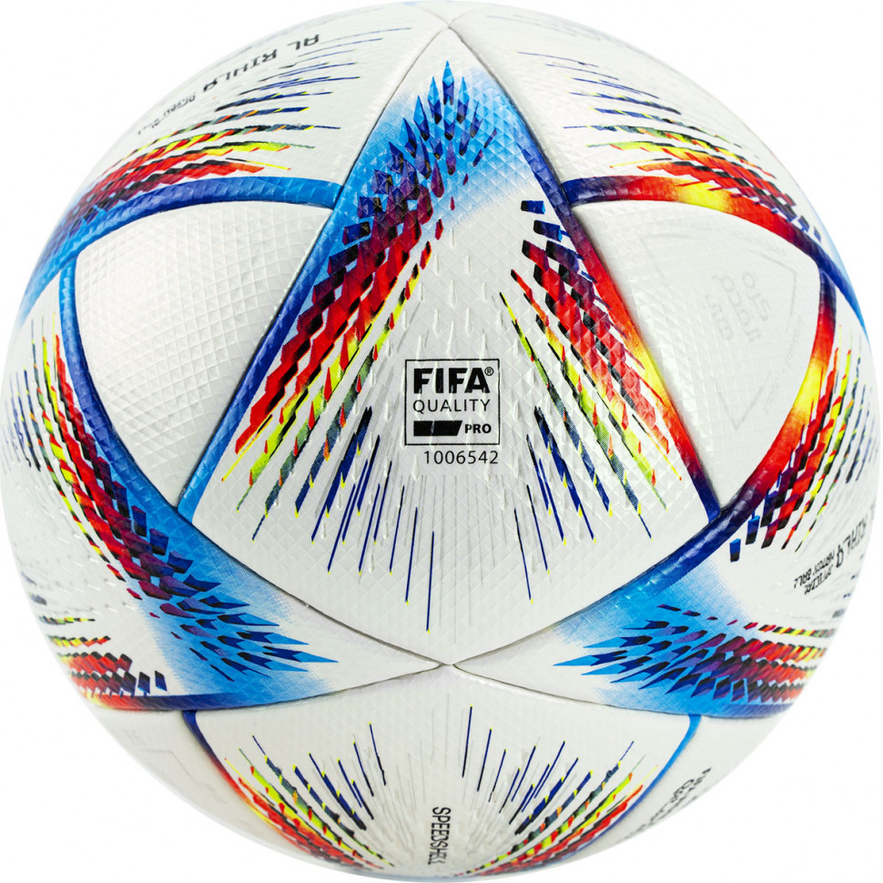 Мяч футбольный "ADIDAS WC22 Rihla PRO",арт.H57783, р.5, FIFA PRO, 20 ...